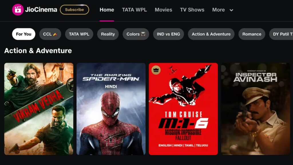 The Best Of JioCinema Web: Your Ultimate Entertainment Hub - Shortfundly